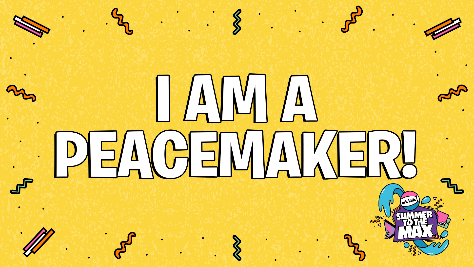 Ark Kids Elementary: I Am A Peacemaker - Free Church Curriculum