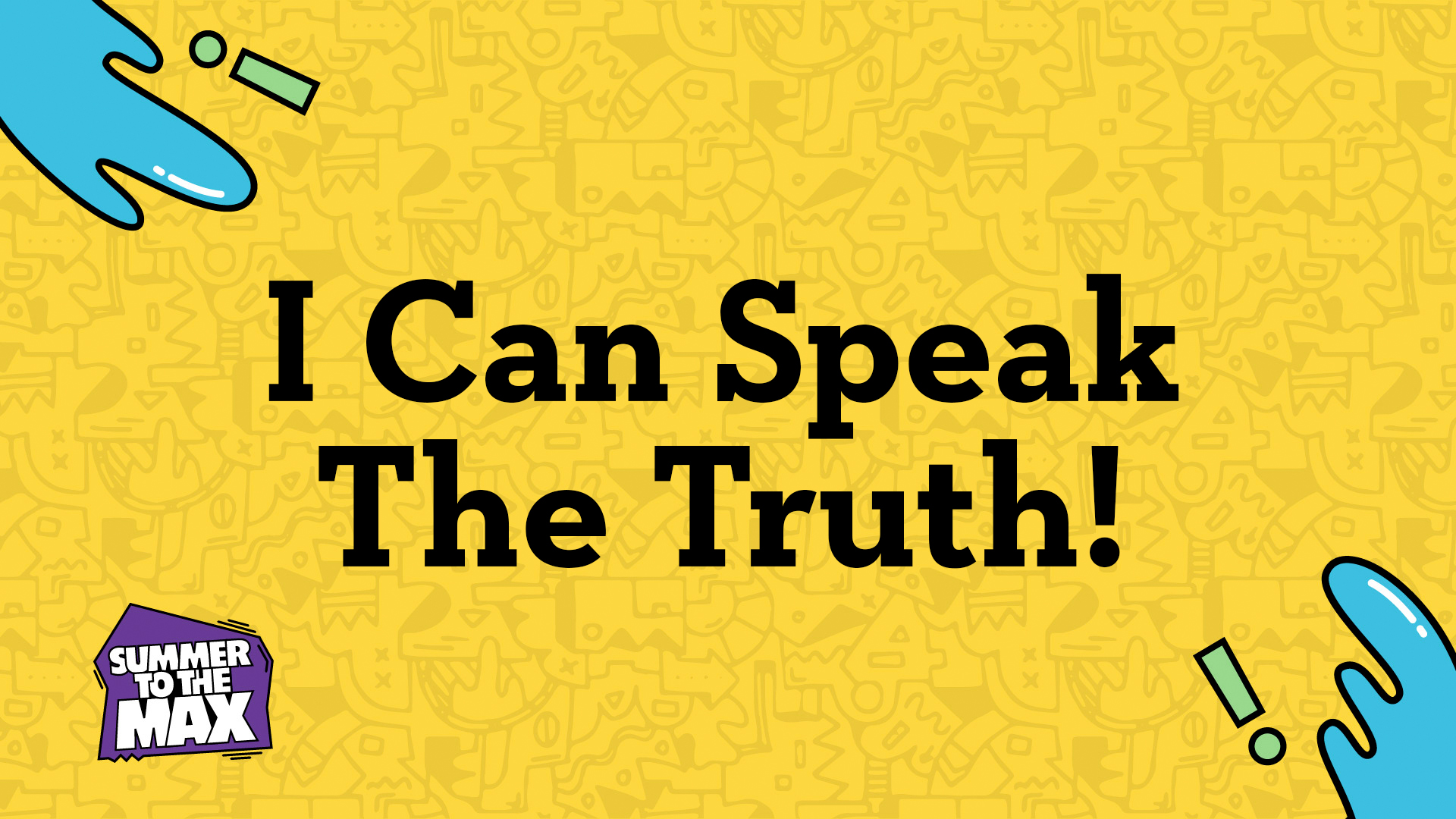 Ark Kids Junior: I Can Speak the Truth - Free Church Curriculum