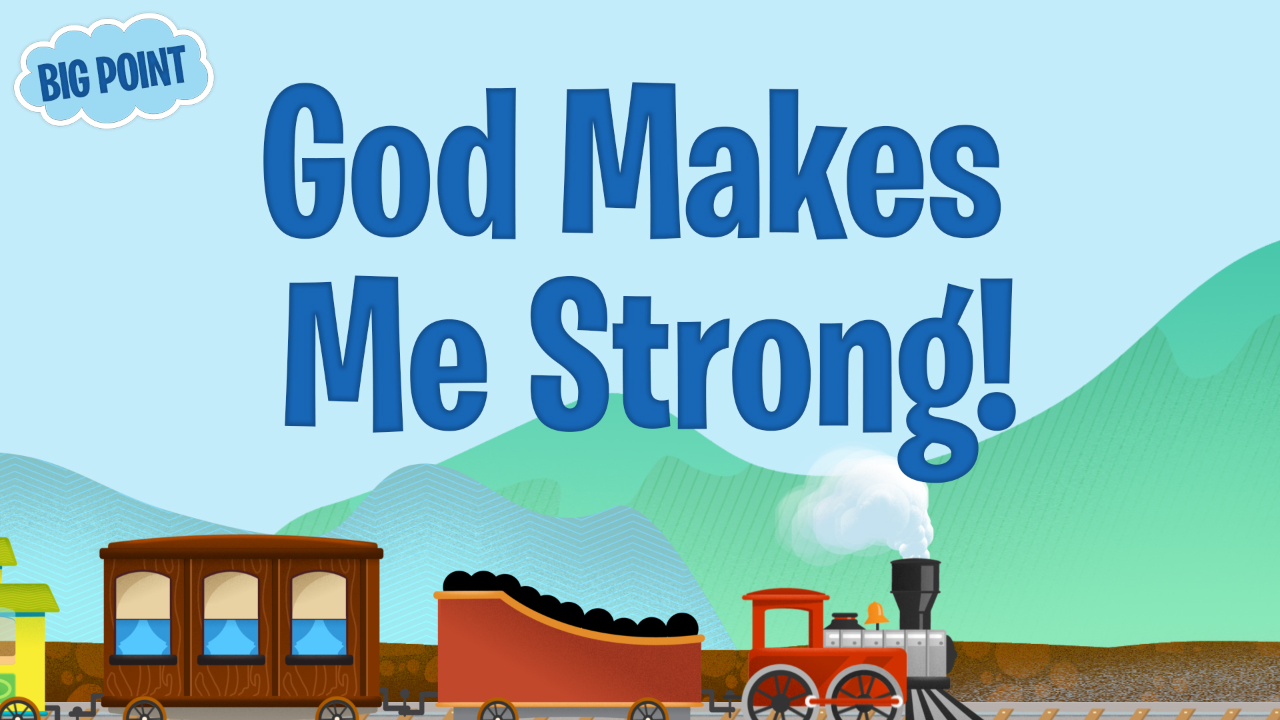 Ark Kids Junior: God Makes Me Strong! - Free Church Curriculum