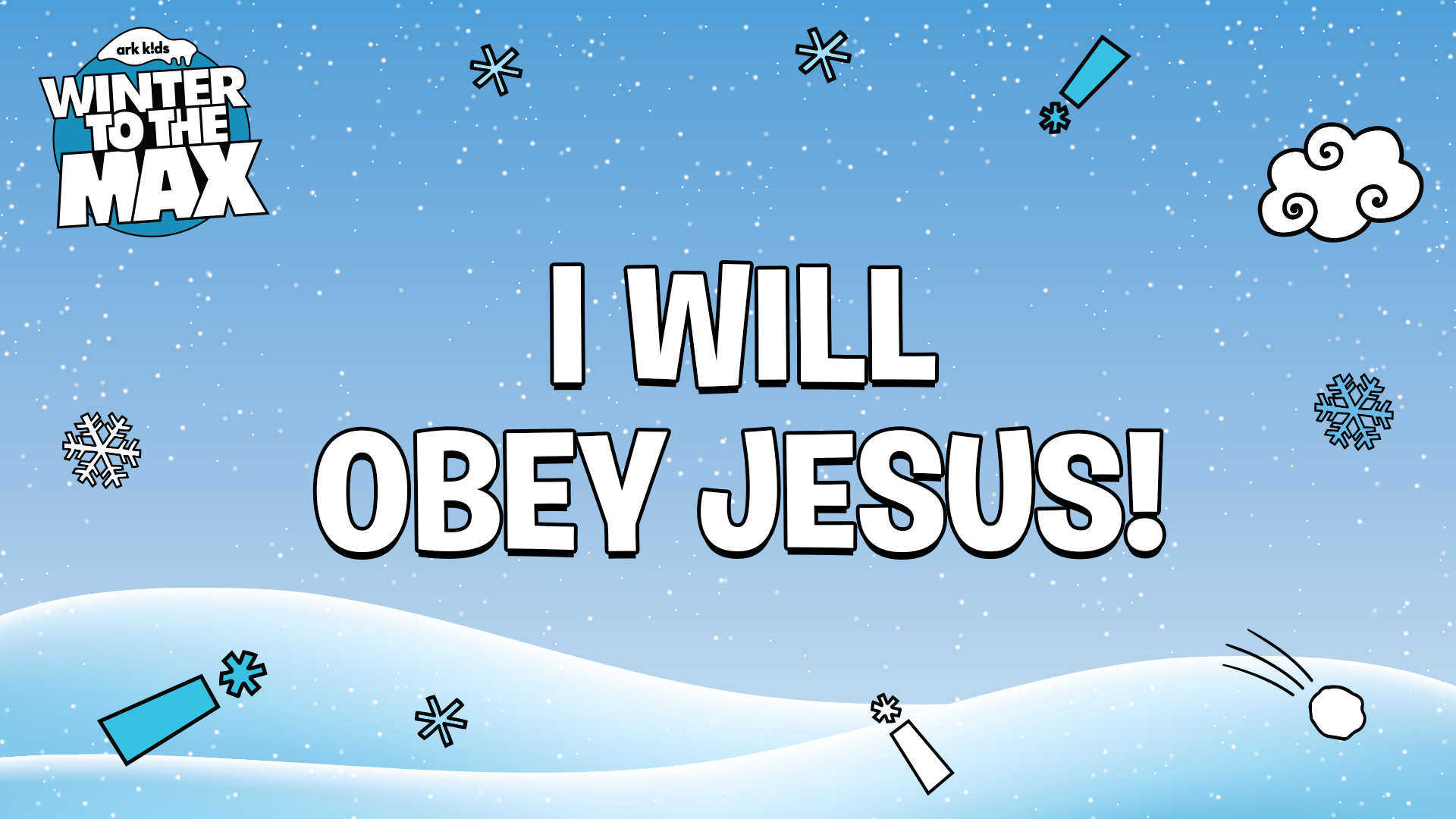 Ark Kids Junior: I Will Obey Jesus - Free Church Curriculum