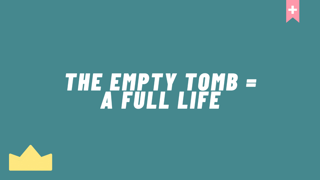 For Ministry Resources Youth Series : The Empty Tomb A Full Life - Free ...