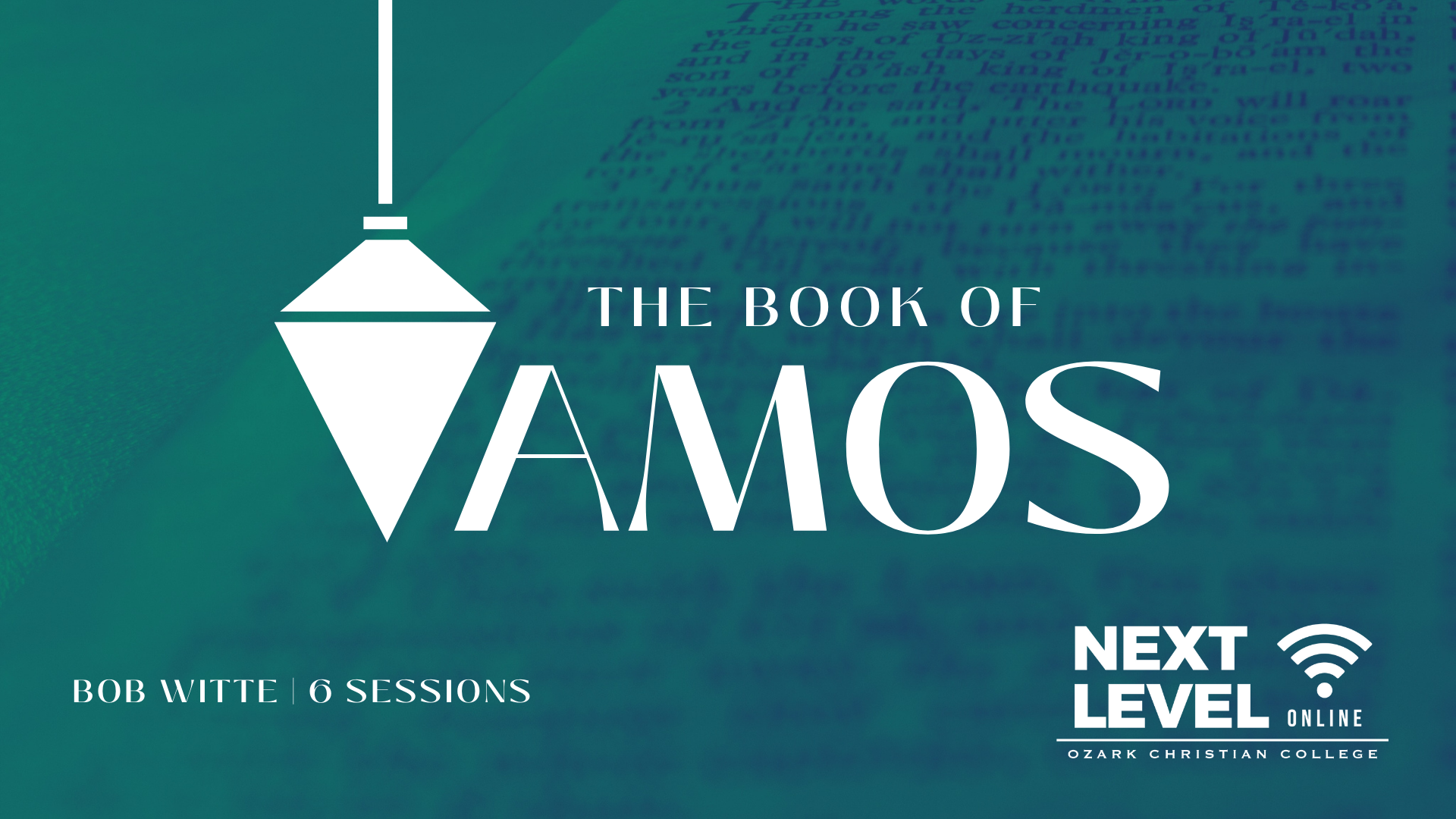 Nextlevel Online The Book Of Amos Free Church Curriculum